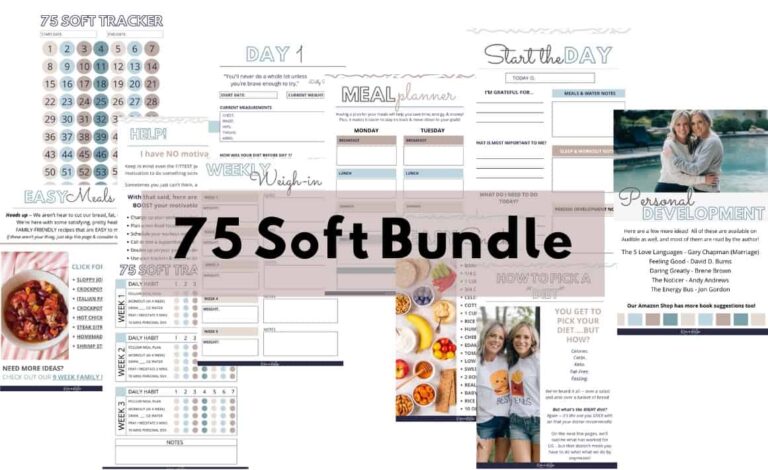 Free 75 Soft Printable Calendar, Worksheet & Template – 75 Soft